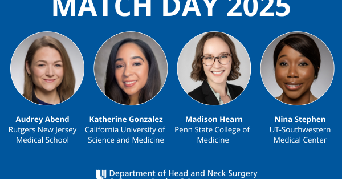 HNS&CS Welcomes New Residents with Match Day 2025 | Duke Department of ...
